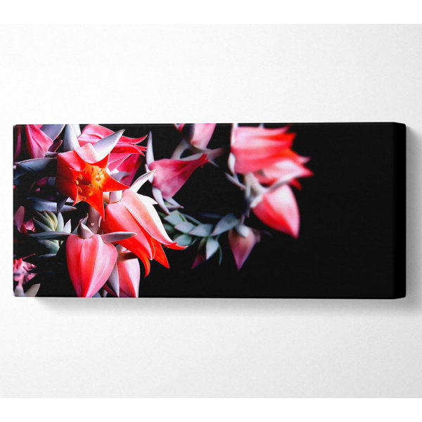 Ebern Designs Rote Stacheln - Kunstdrucke auf Leinwand - Wrapped Canvas | Wayfair.de
